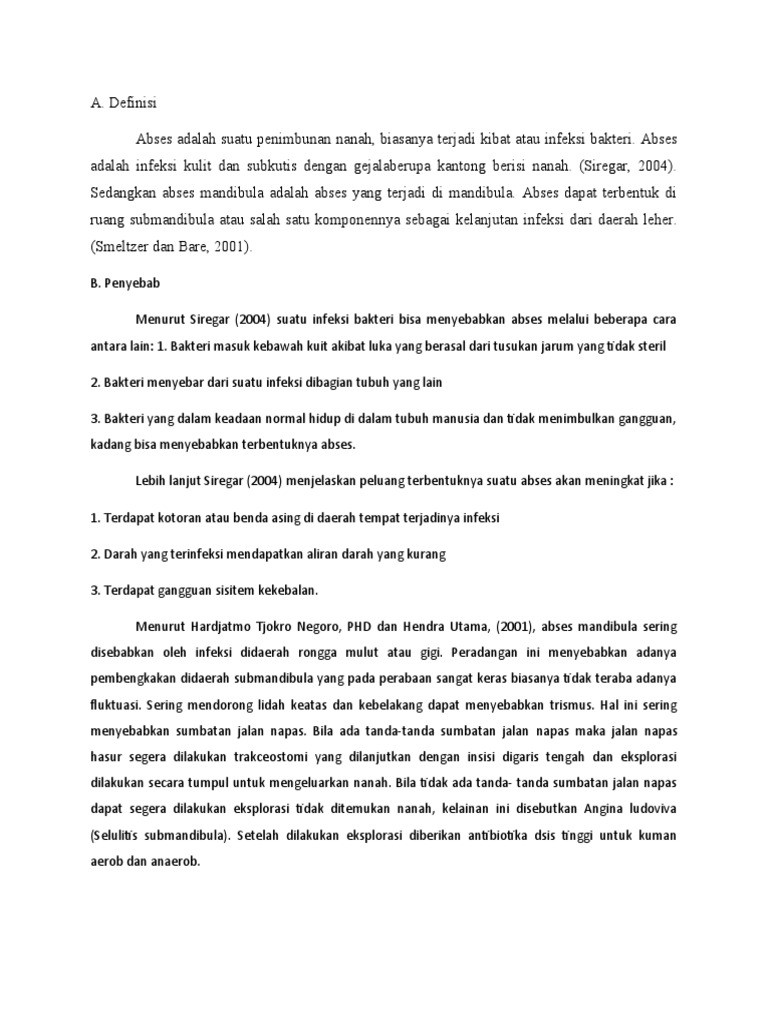 LP Abses Submandibula | PDF