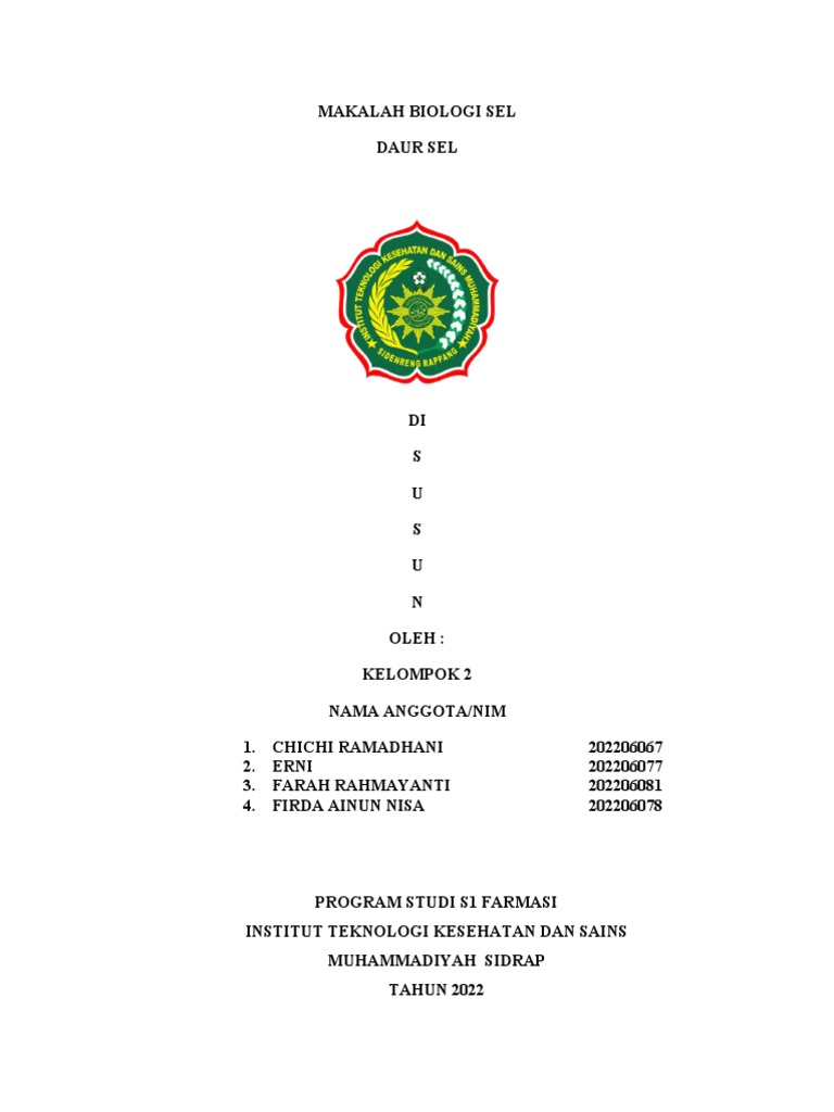 Siklus Sel: Regulasi dan Mitosis | PDF | Sains & Matematika