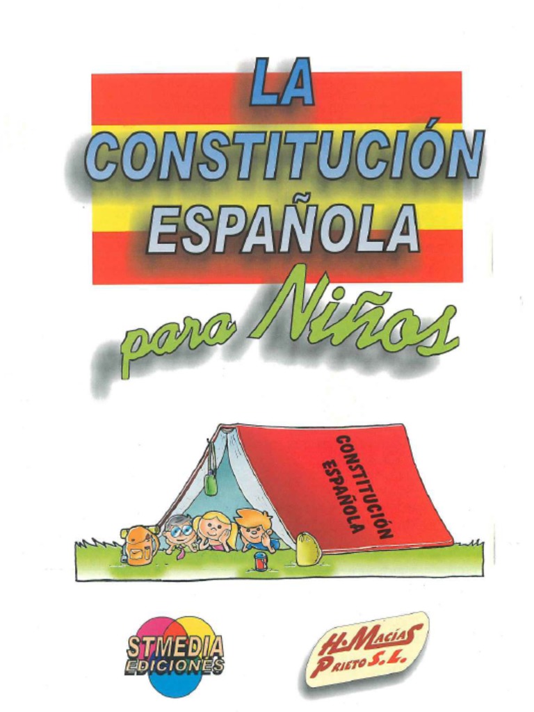 La Constitución Española Para Niños Pdf