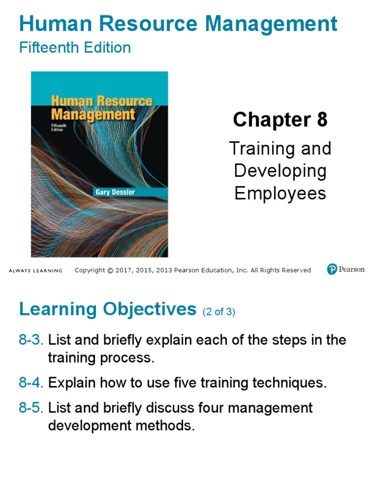 Training and Development Dessler | PDF | Educational Technology | Learning