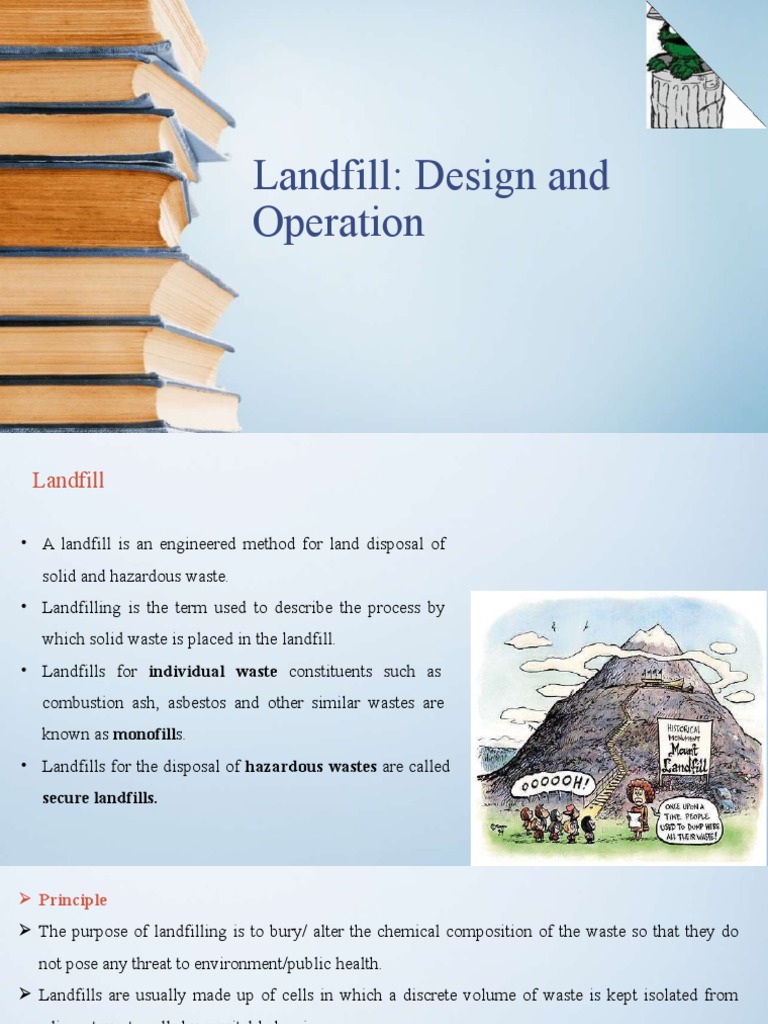 4 Design and Operation of Landfills 1667309860593 | PDF | Landfill ...