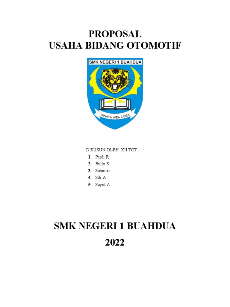 Contoh Proposal Usaha | PDF