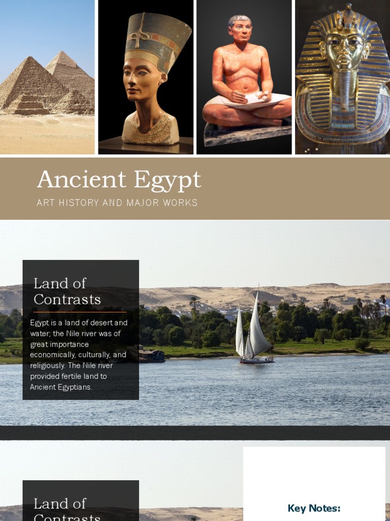 01 - Ancient Egypt Art History and Major Works of Art - R | PDF ...