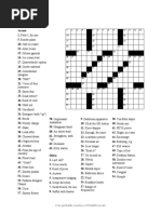 Daily Crossword Puzzles for Dec 4, 2024 | PDF