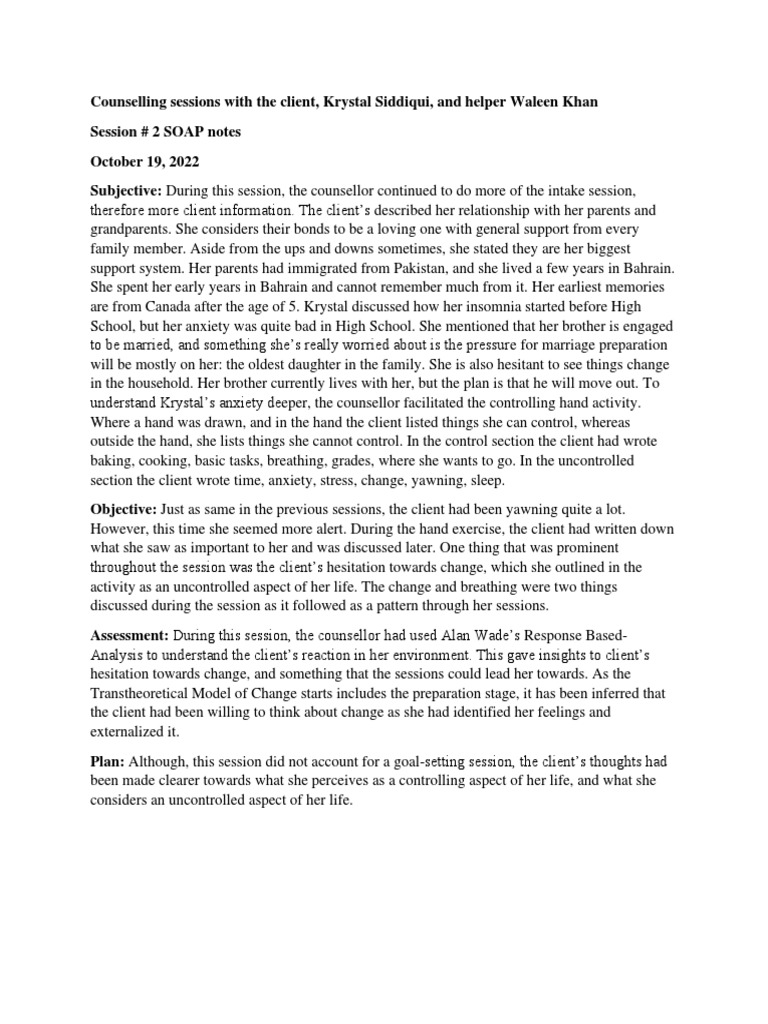 Cyc 370 - Session 2 Notes | PDF