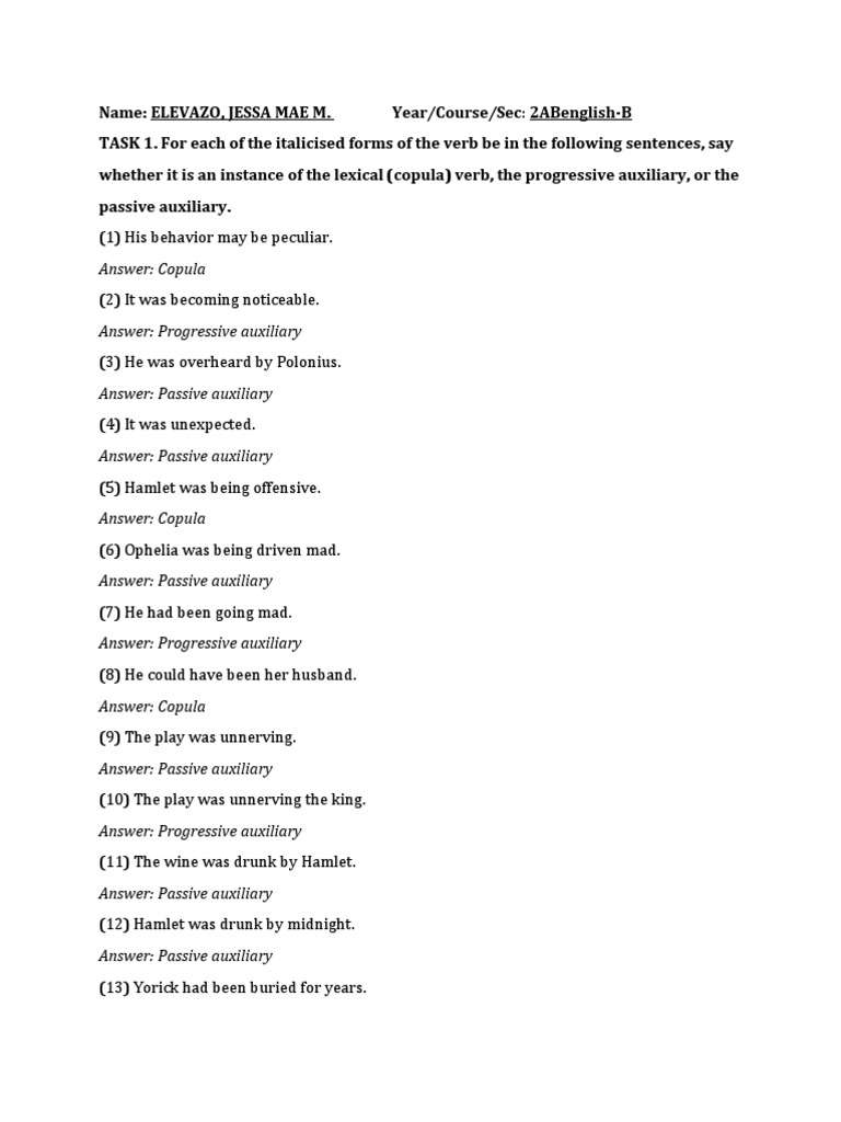 Chapter 4 SYNTAX | PDF | Perfect (Grammar) | Verb