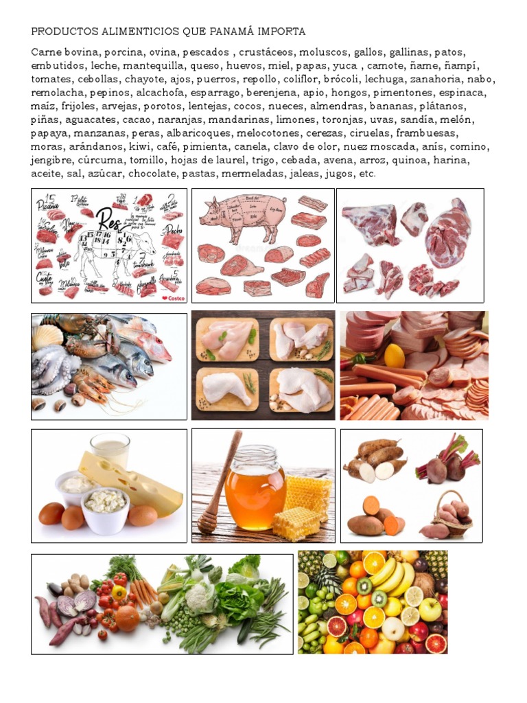 Productos Alimenticios | PDF