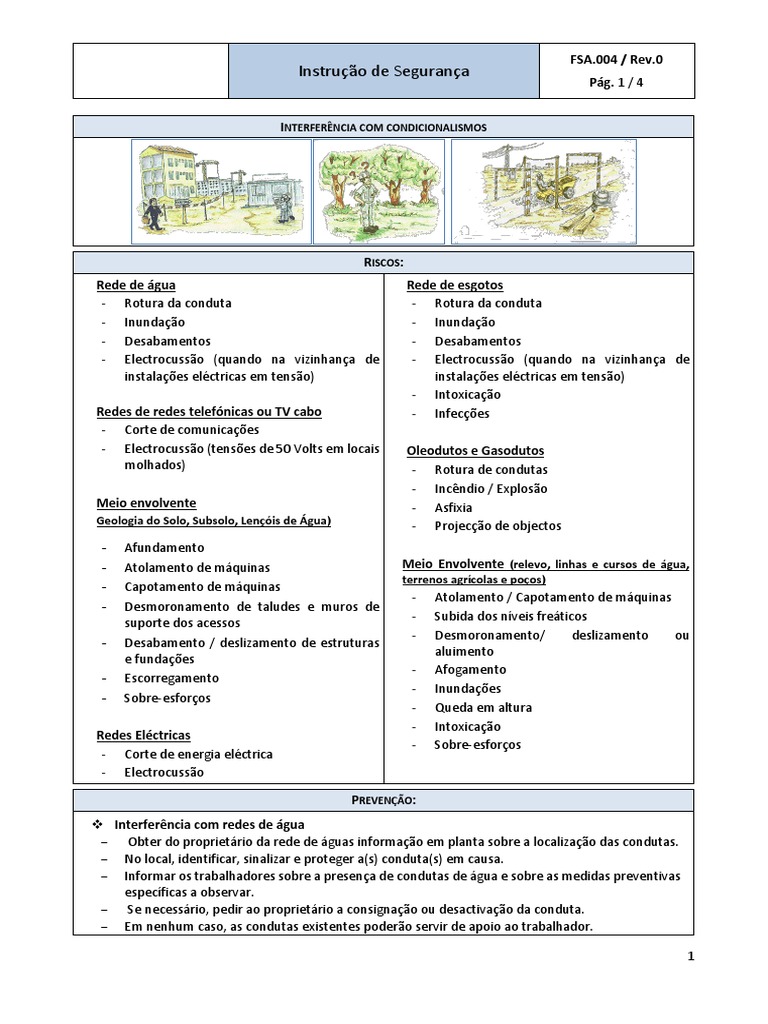004 - Interferência Com Condicionalismos | PDF | Transporte de oleoduto ...
