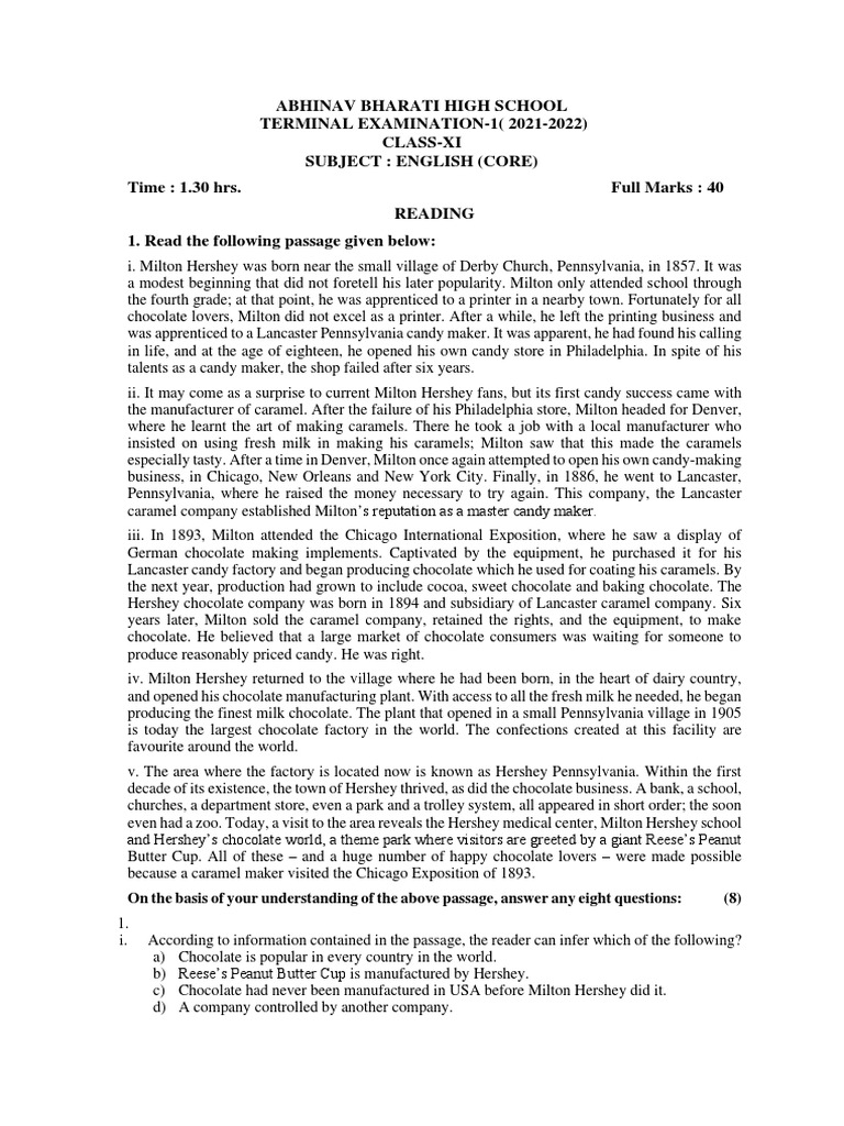 The Story of Chocolate: How Milton Hershey's Visit to the 1893 Chicago ...