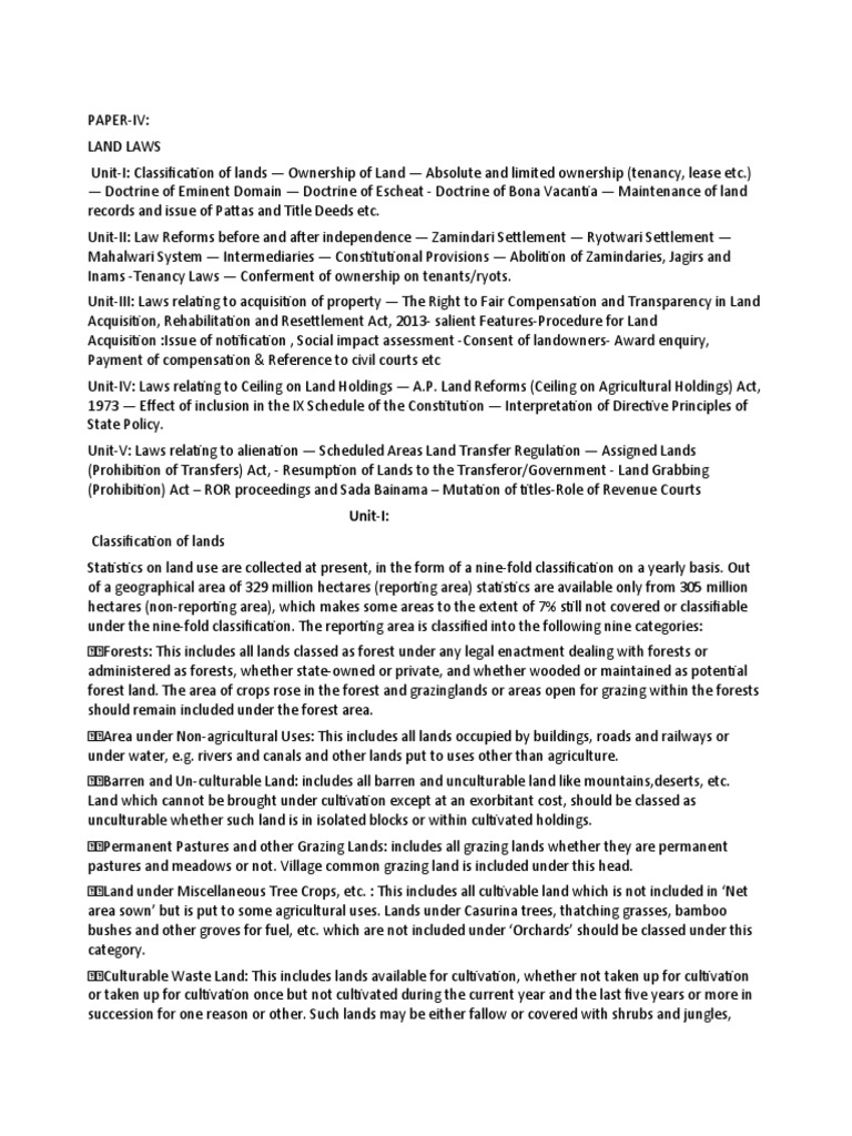 Land Laws 4 | PDF | Eminent Domain | Ownership