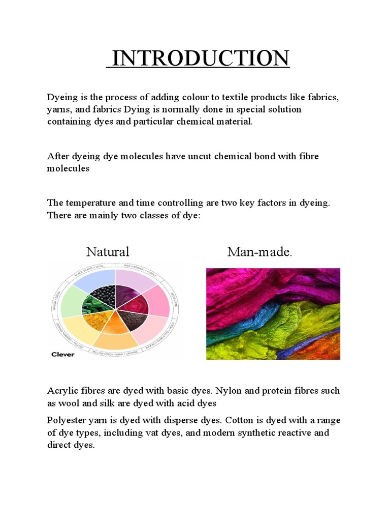 Dyeing Wool and Cotton with Malachite Green: An Investigation into the Effect of Mordants on Dye ...