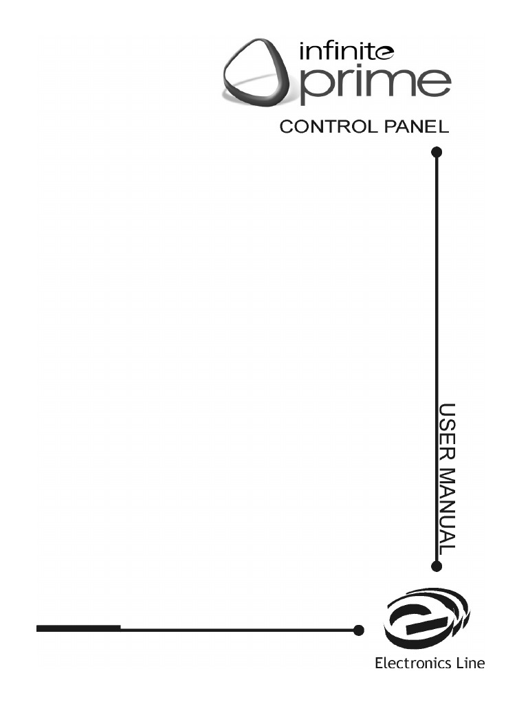 Infinite Prime User Manual | PDF | Security Alarm | Menu (Computing)