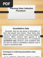 Data Gathering Procedure | PDF | Statistics | Methodology
