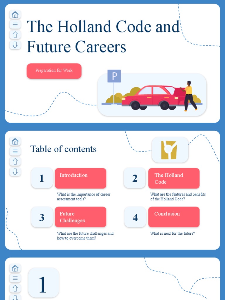 Holland Code Career Assessment Guide | PDF | Time Management ...