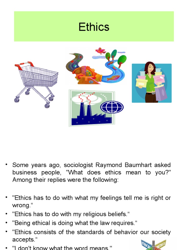 Ethics - UNIT 1 NOTES - For Students | PDF | Morality | Utilitarianism