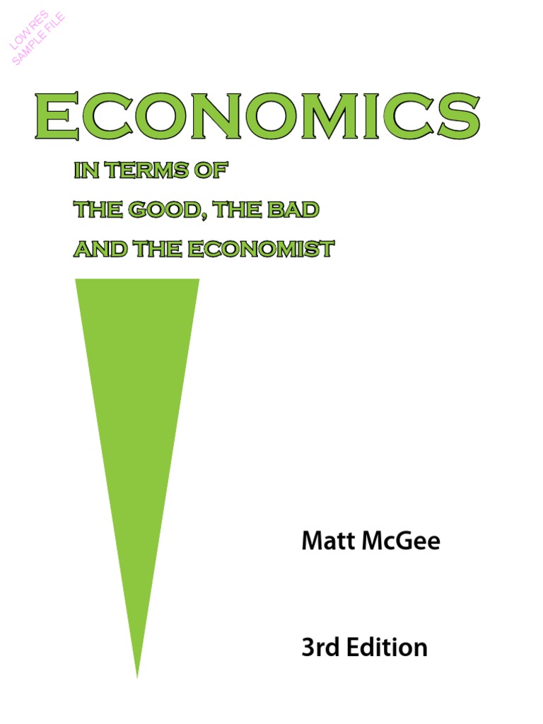 IBID Econ Textbook (McGee - Sample Pages) | PDF | Monopoly | Perfect ...
