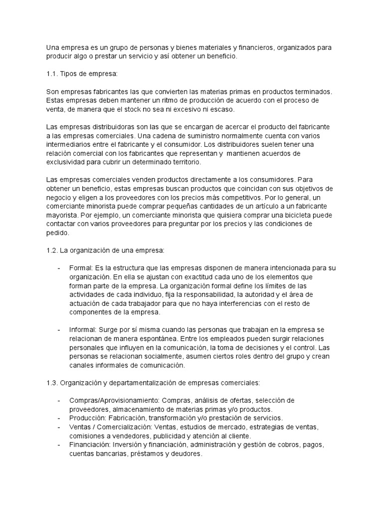 Resumen Servicios de Atención Comercial t1 | PDF | Los consumidores | Marketing