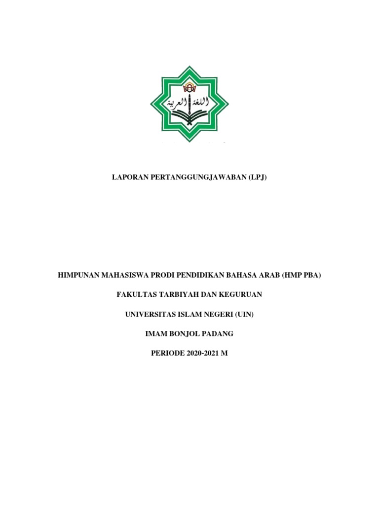 LPJ Bendahara HMP | PDF