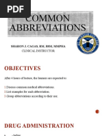 Medical Abb | PDF | Medical Specialties | Clinical Medicine
