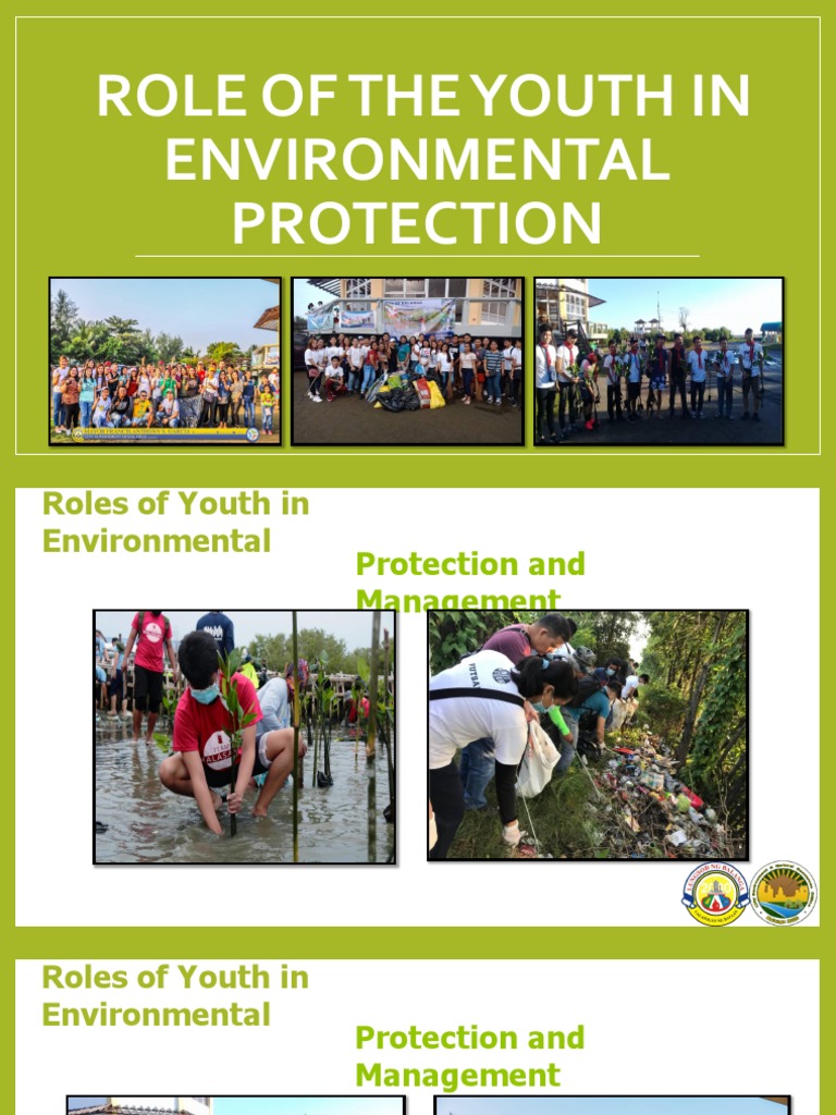 (Final) Role of The Youth in Environmental Protection | PDF | Natural ...