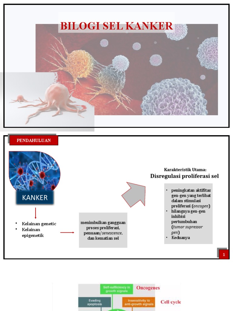 Biologi Sel Kanker dan Apoptosis | PDF