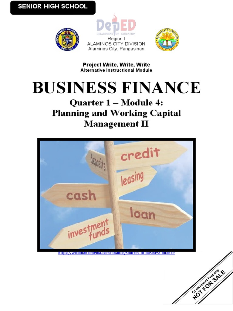 Module4 Busfin Week 4noanswer | PDF