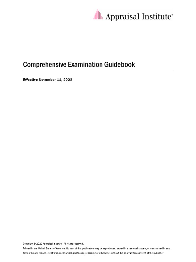 Guidebook Comp | PDF | Real Estate Appraisal | Test (Assessment)
