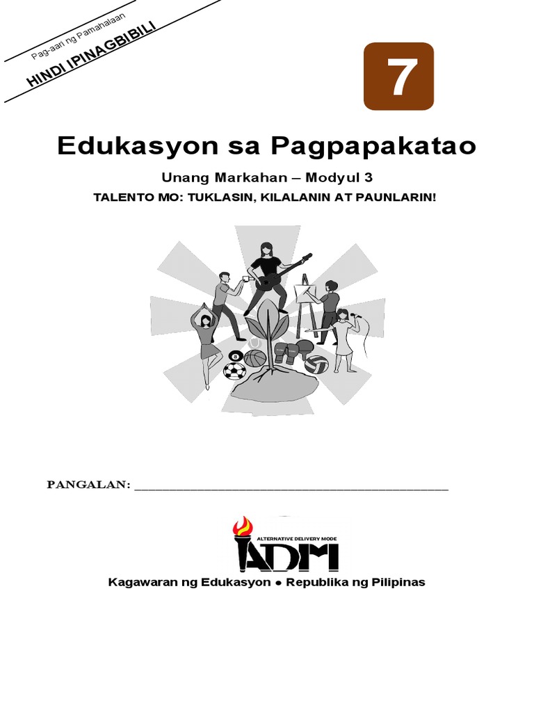 EsP7-Q1 - M3-ACTIVITY SHEET | PDF