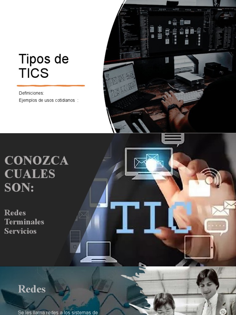 Tipos de Tics: Definiciones: Ejemplos de Usos Cotidianos | PDF