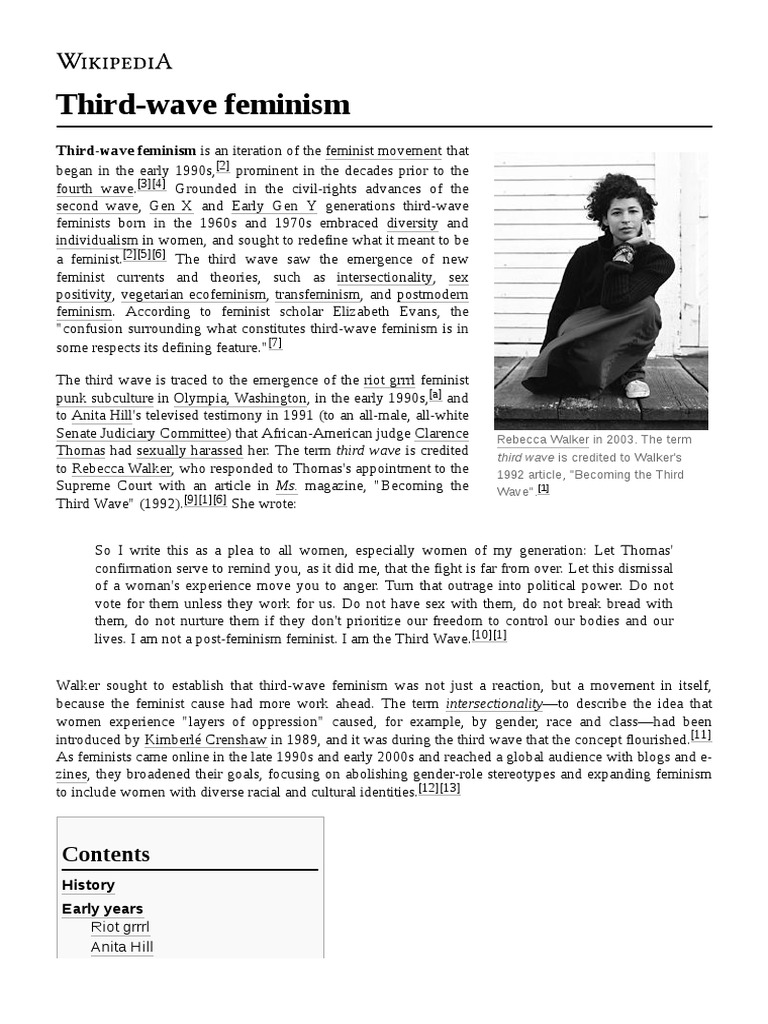 Third Wave Feminism | PDF | Feminism | Gender Studies