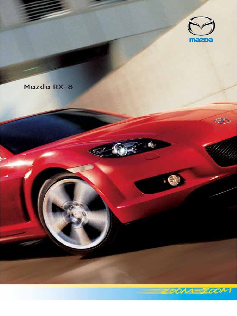 Mazda RX-8 Brochure | PDF