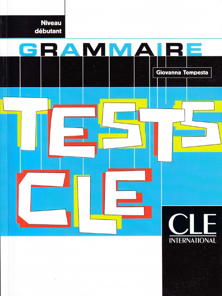 Tests CLE - Grammaire | PDF