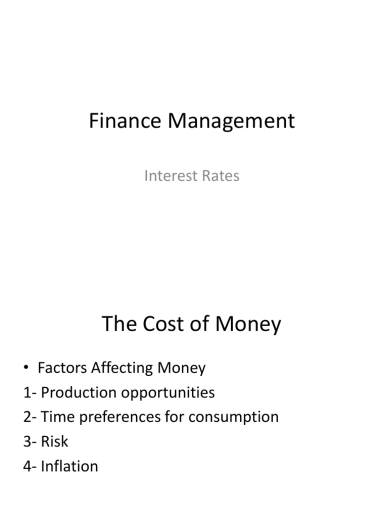 Understanding the Determinants of Interest Rates: An In-Depth ...