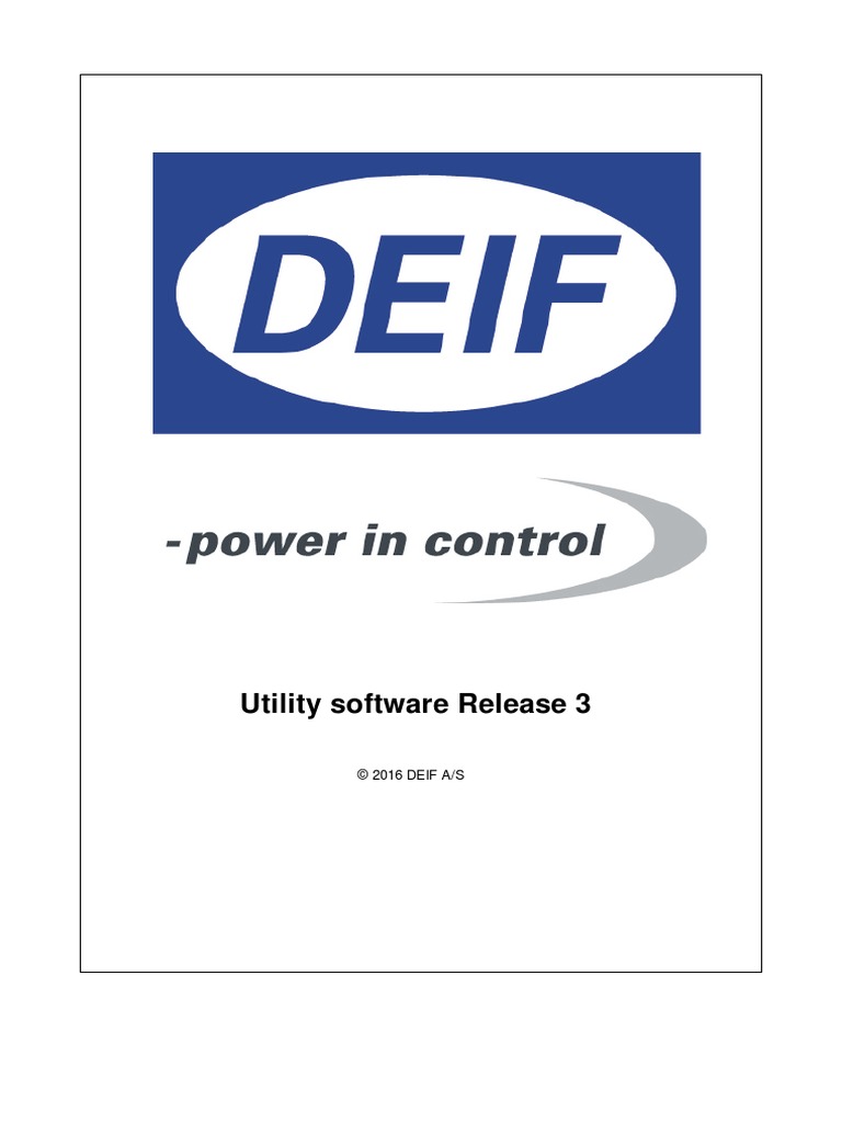DEIF USW3 Help 2016 | PDF | Parameter (Computer Programming) | Icon (Computing)