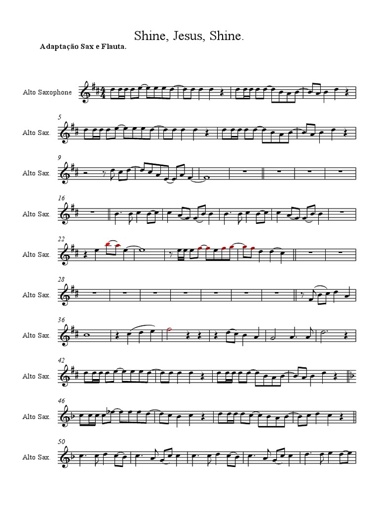 Shine, Jesus, Shine | PDF