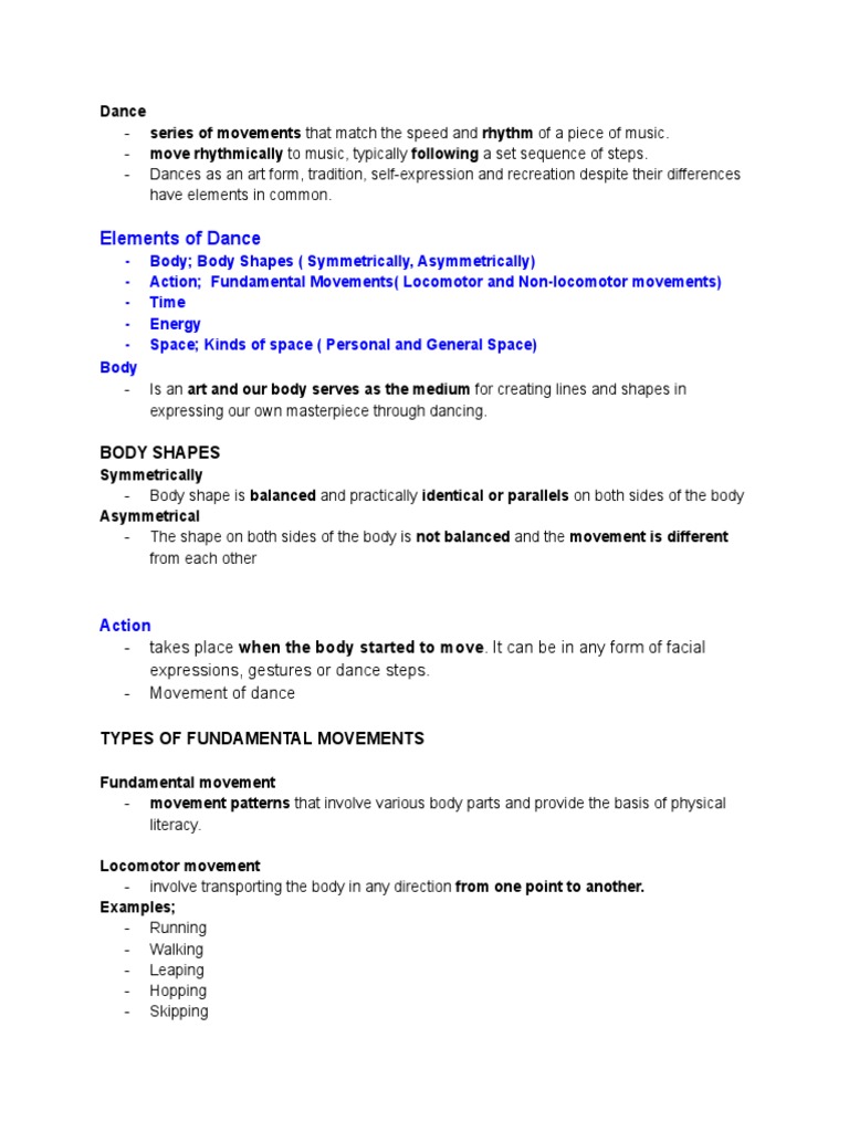 All About Dance | PDF | Dances | Rhythm