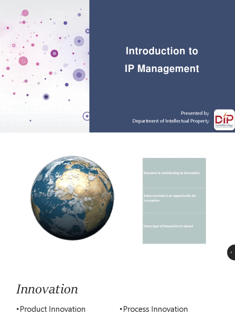 IP Management | PDF | Patent | Glossary Of Patent Law Terms