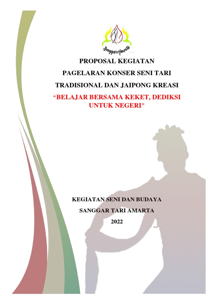 Proposal Kegiatan Seni Dan Budaya | PDF