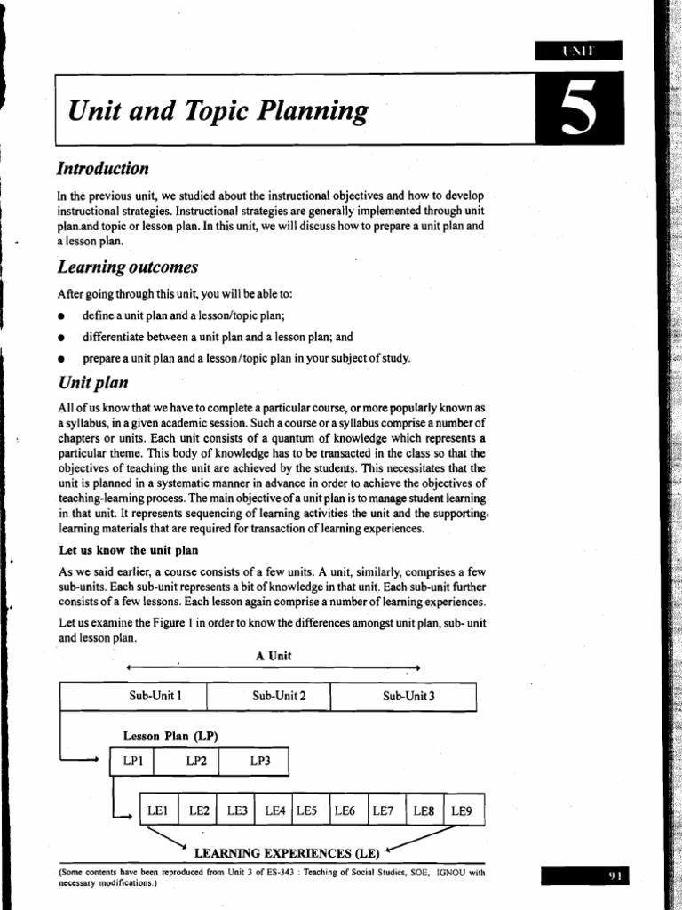 Understanding Unit and Lesson Planning | PDF | Teaching Method | Lesson ...