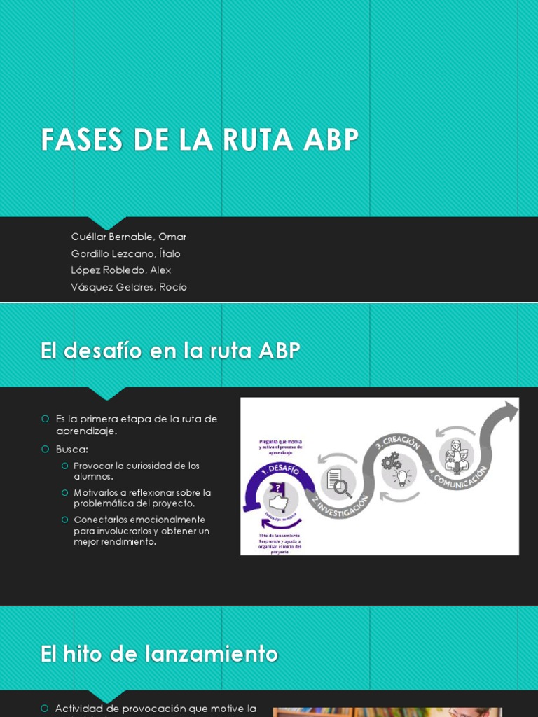 Fases de La Ruta ABP | PDF