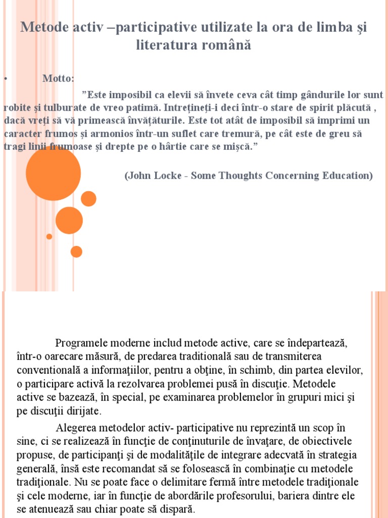 Metode Activ-Participative | PDF