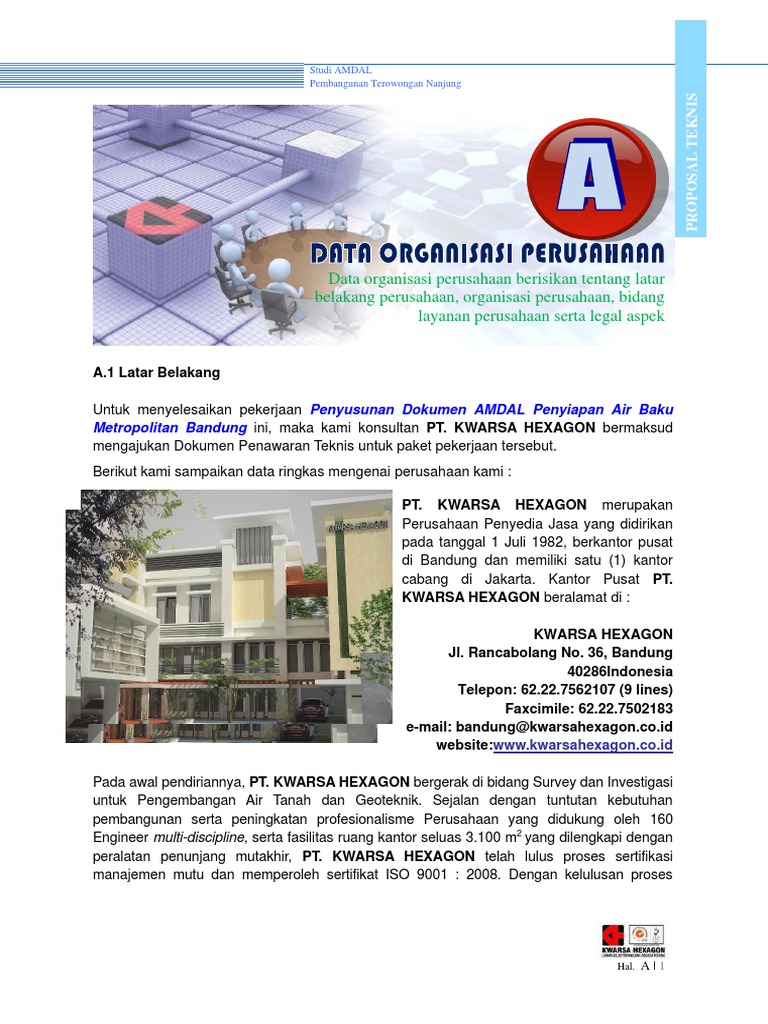 Binder1 AMDAL Nanjung | PDF