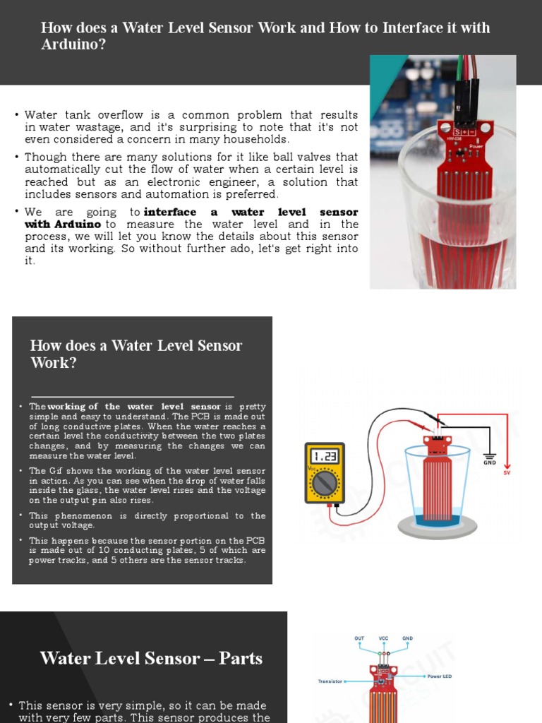 Water Sensor | PDF | Home & Garden | Computers