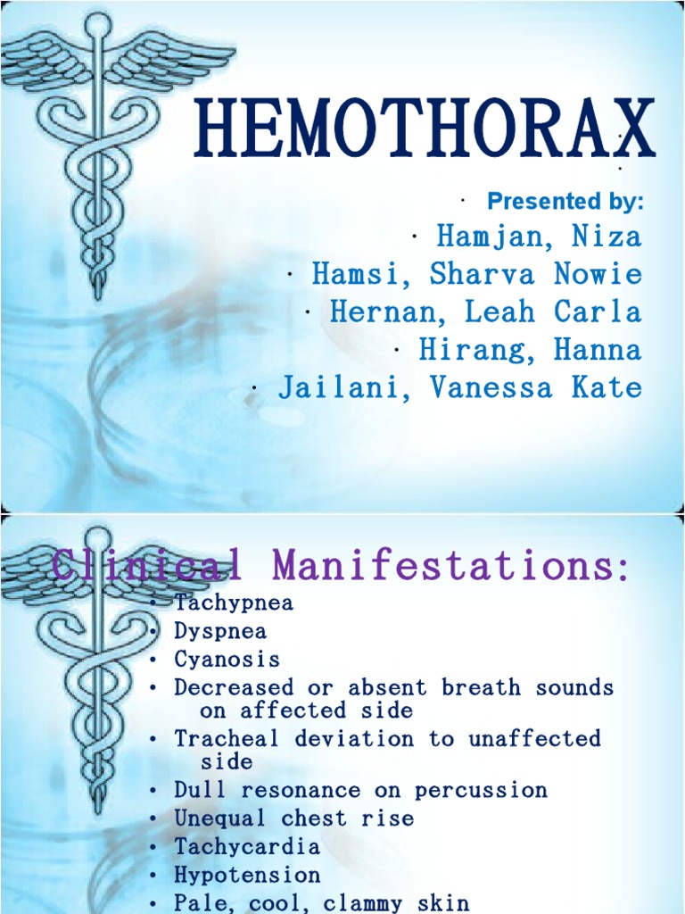 HEMOTHORAX | PDF