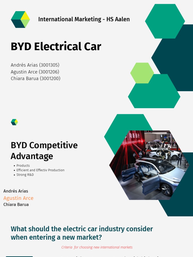 BYD - Group 7 Presentation | PDF | Brand | Globalization