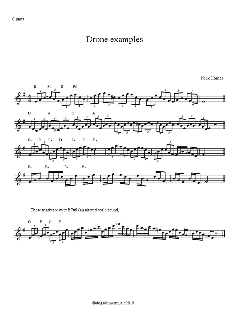 Drone Examples C Instruments | PDF