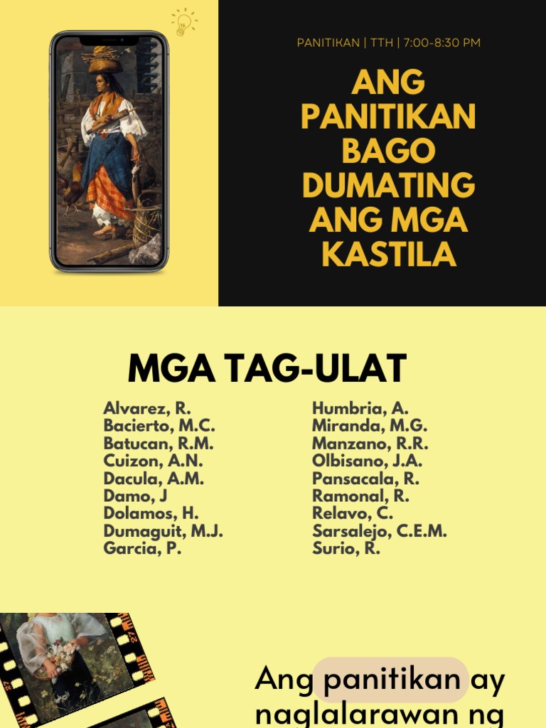 Panitikan Bago Dumating Ang Katsila | PDF