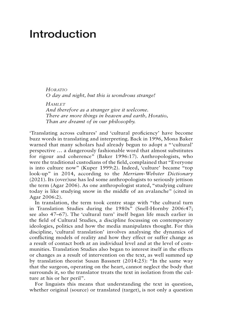 Katan & Taibi (2021) Introduction To - Translating Cultures An ...