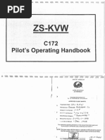 C172M V-Speeds | PDF | Flap (Aeronautics) | Takeoff