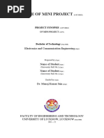 IEEE Format of Project Report | PDF | Computer Engineering | Areas Of ...